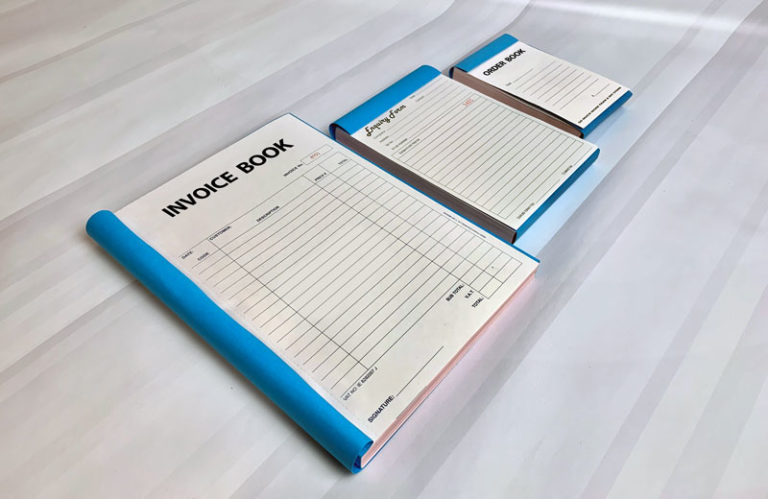 A4 Invoice Books | Walsh Print & Graphics