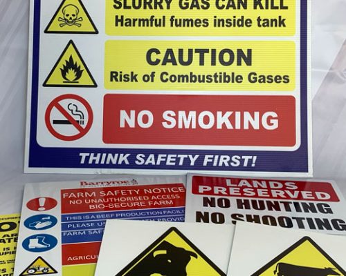 Safety Signs | Walsh Print & Graphics